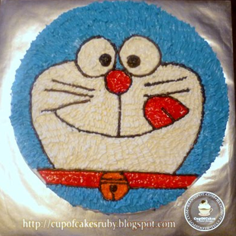 Cup-Of-Cakes: Doraemon Cake