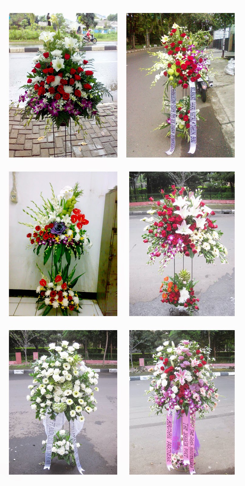 TOKO BUNGA CIKINIFLORIST - JAKARTA: Macam-Macam Rangkaian Bunga Terpopular