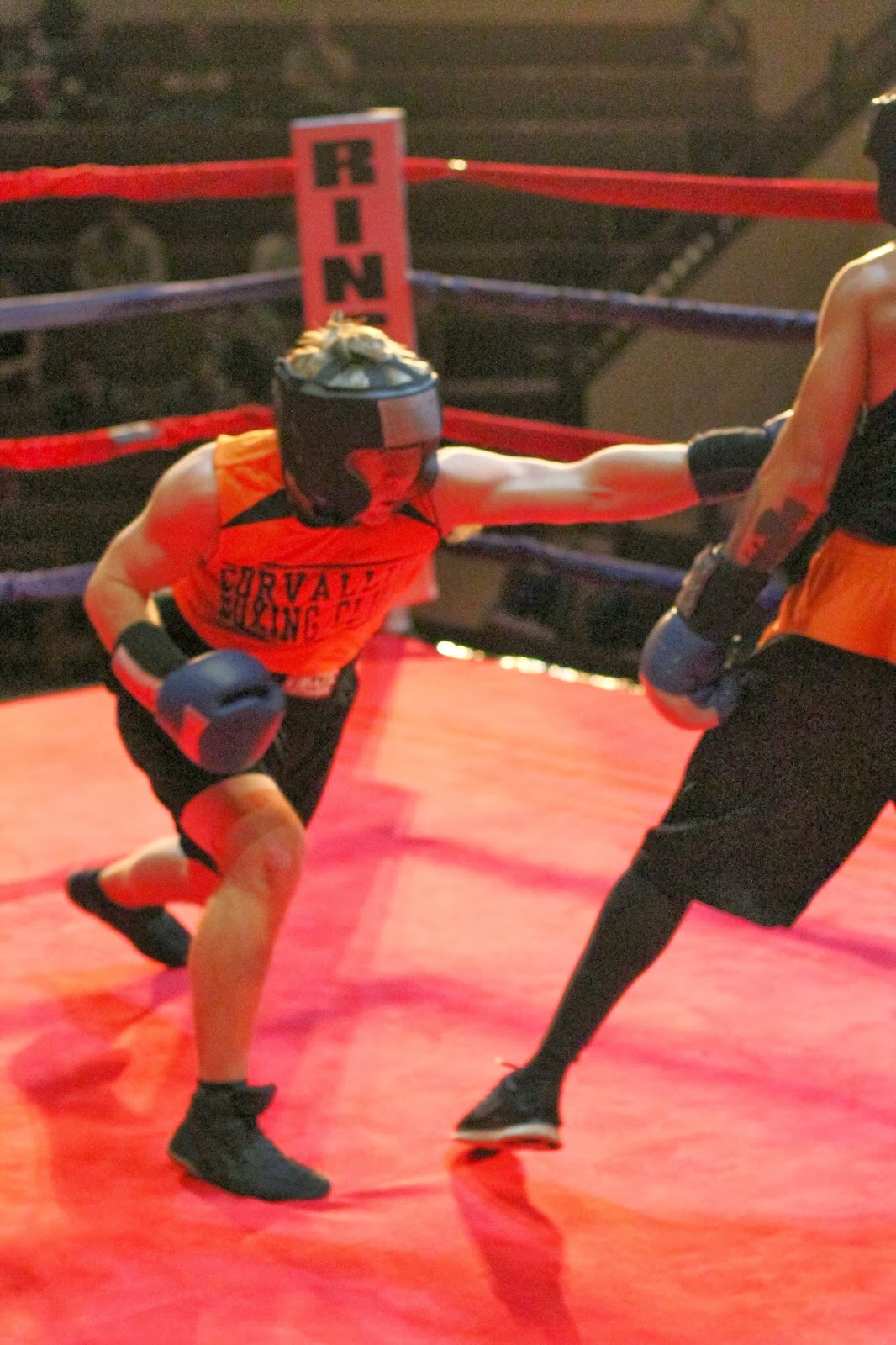 Boudoir Photography: Fight Night 2014 at The Corvallis Boxing Club