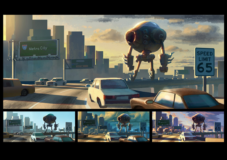 Living Lines Library: Megamind (2010) - Concept Art, Visual Development