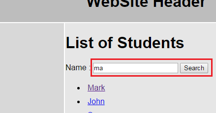 Sql server, .net and c# video tutorial: AngularJS ui router optional parameters