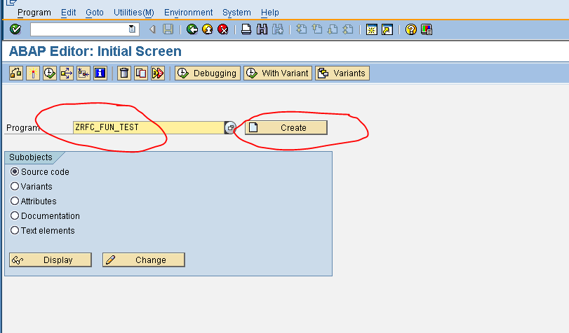 SAP TECH: Creation and Calling an RFC function module from one system to another ( Ex : Addition )