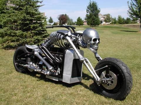 Motoblogn: Skeleton Motorcycles