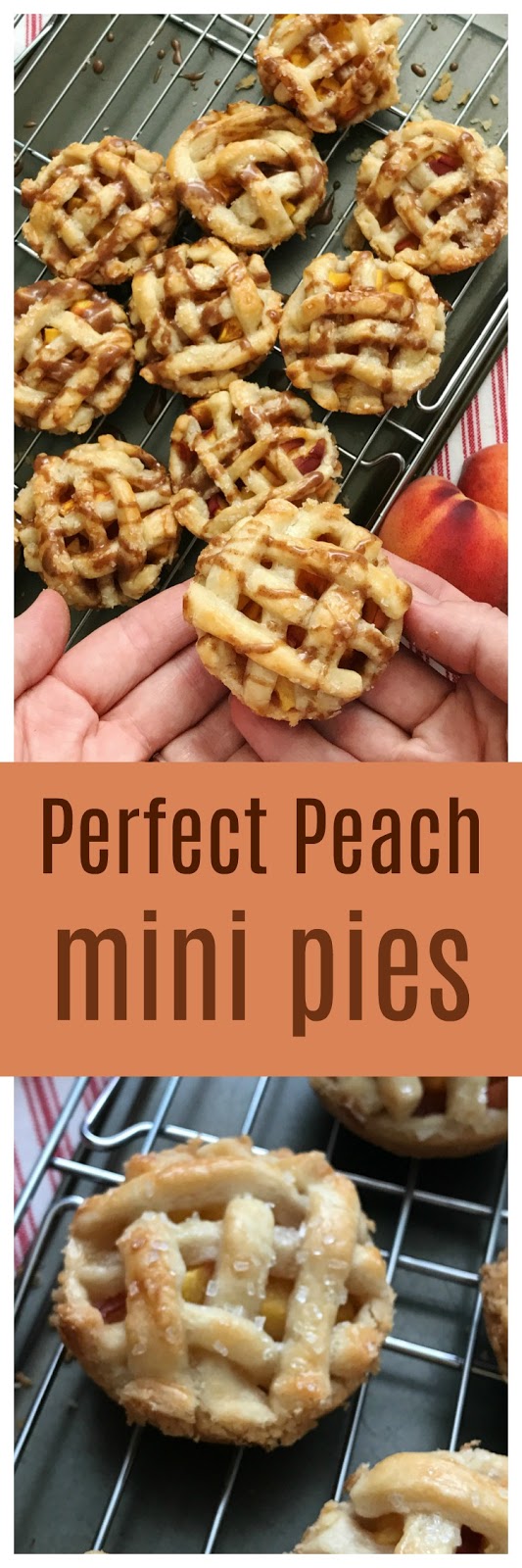Perfect Peach Mini Pies | Sweet Jenny Belle - easy sugar cookie ...