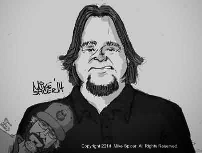 Mike Spicer Cartoonist / Caricaturist.: Chumlee