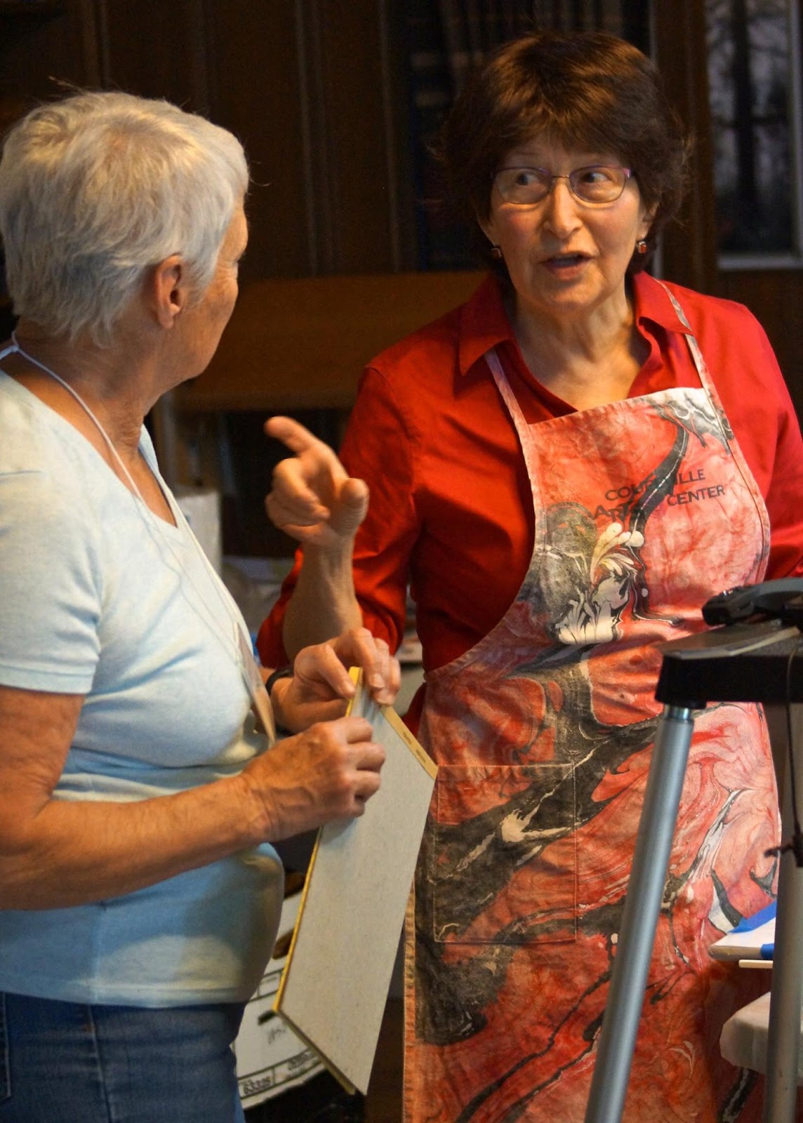 Artwork and Life: The Value of a Good Workshop - Meucha and Linda ...