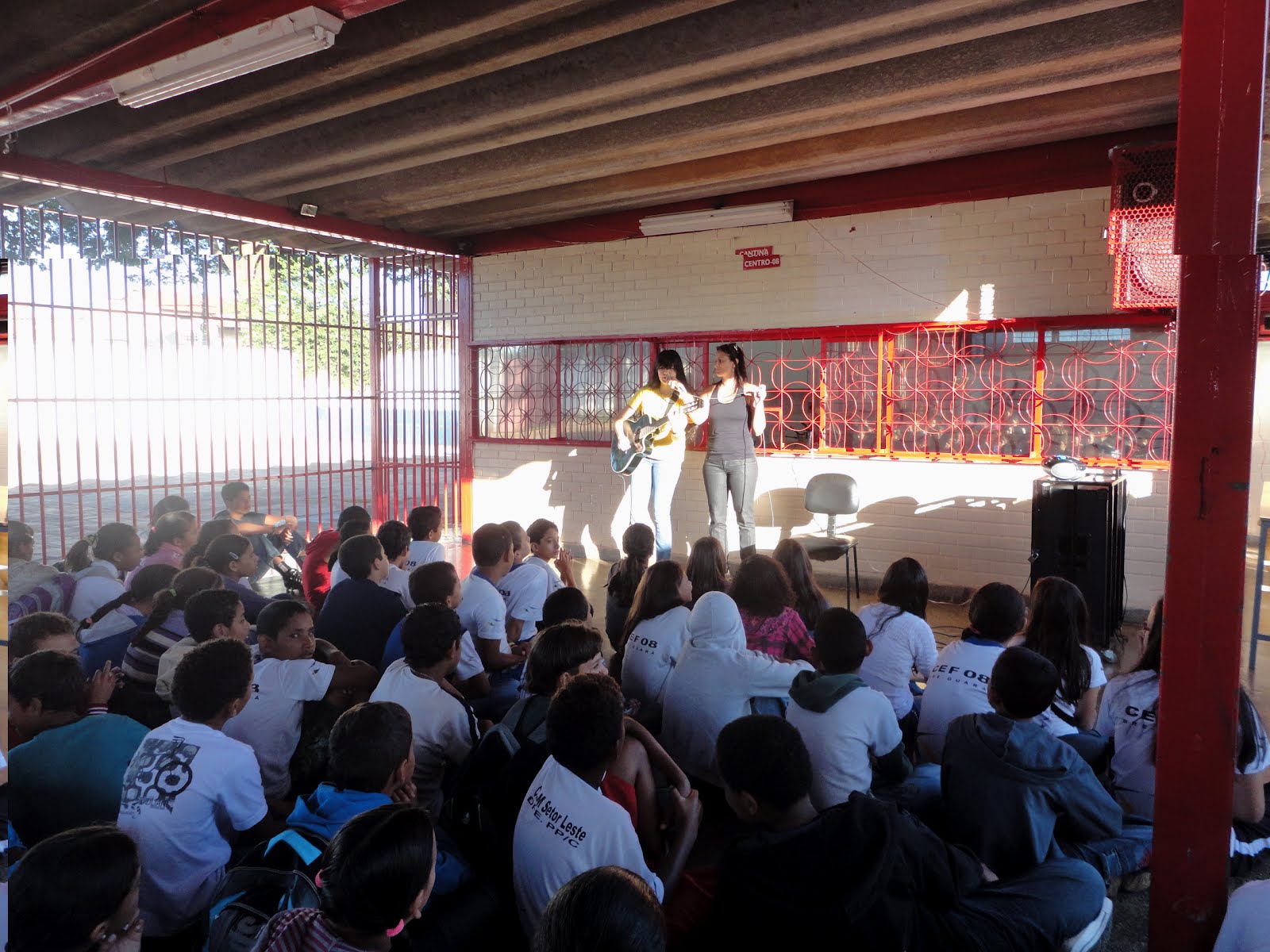 o¤°`°¤o CEF 08 do GUARÁ o¤°`°¤o: Fotos da Recepção dos alunos...