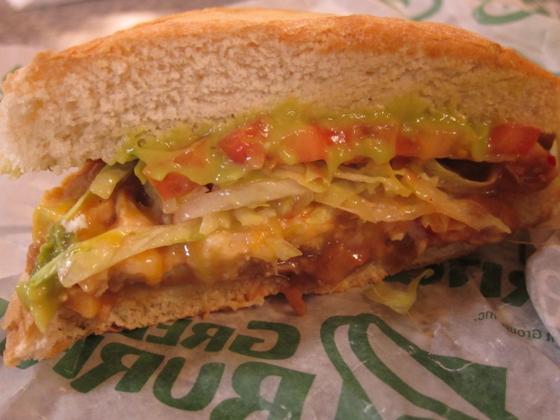 Review: Green Burrito - Charbroiled Chicken Torta