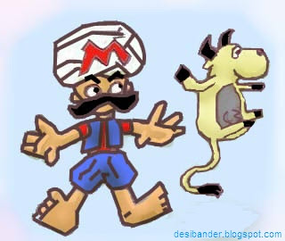 DesiBander: Indian Mario!