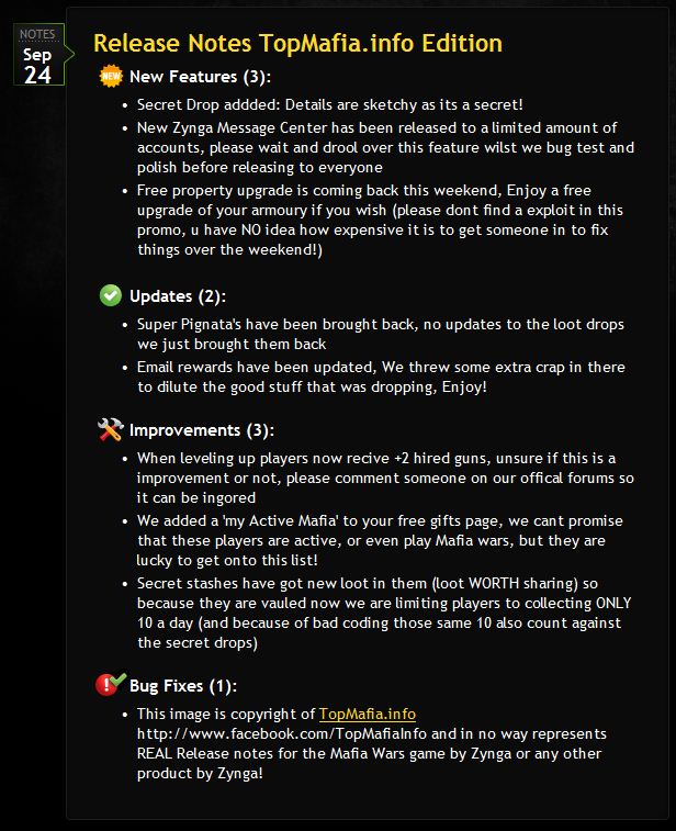 TopMafia.info - Adds, Invites, Tips, Tricks, etc: Top Mafia Turns 2