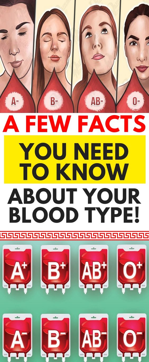 9 Facts About Your Blood Type You’ve Probably Never Heard Of - EXPLORE ...