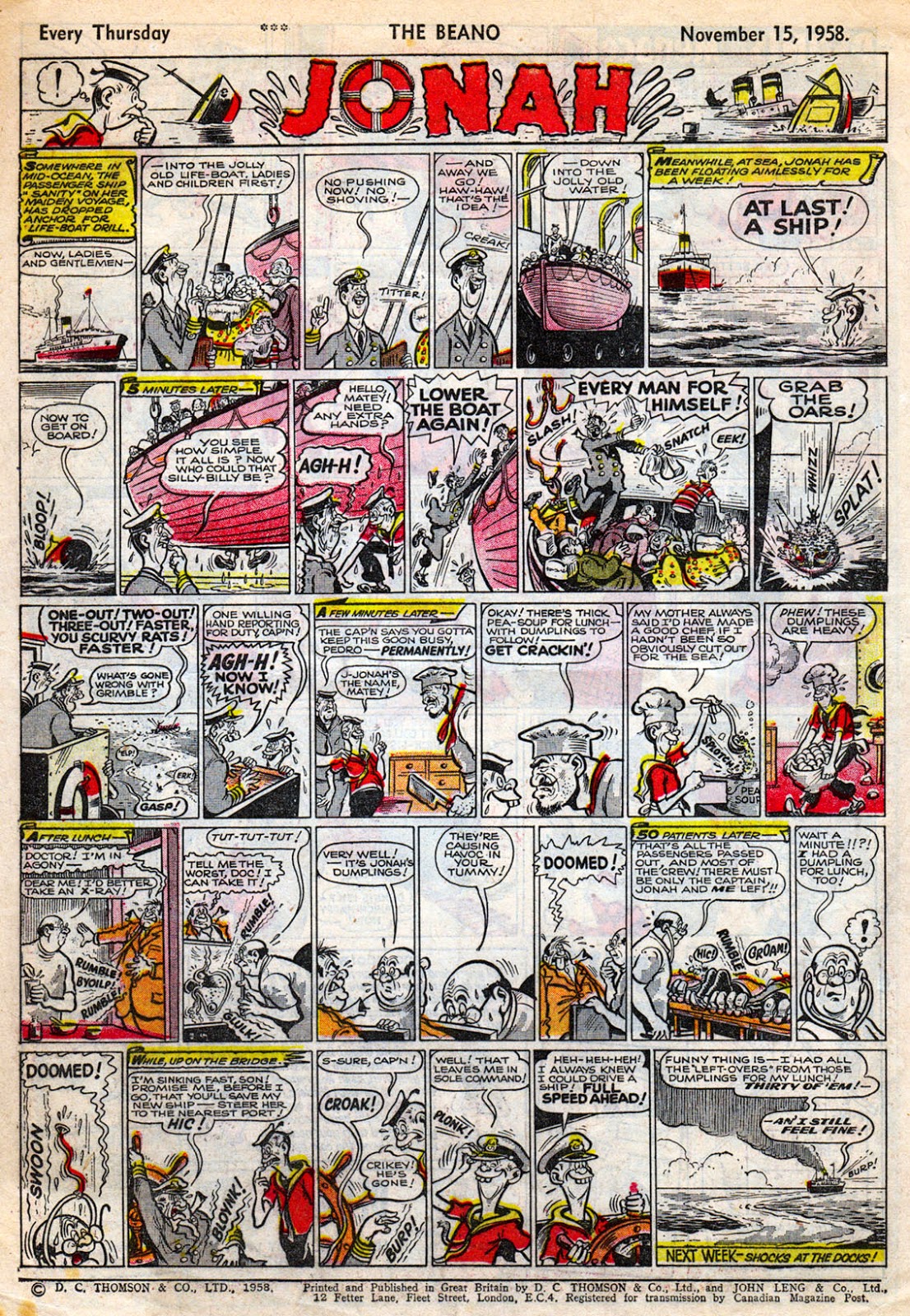 BLIMEY! The Blog of British Comics: Jonah, - Plug's Uncle!