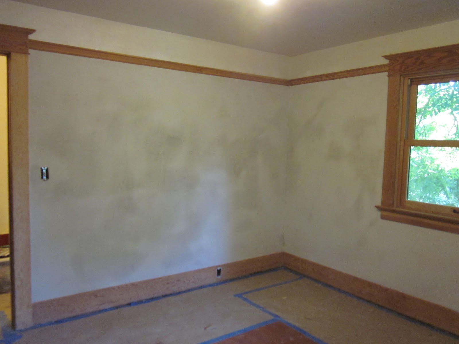 Laurelhurst Craftsman Bungalow: Plaster Finished