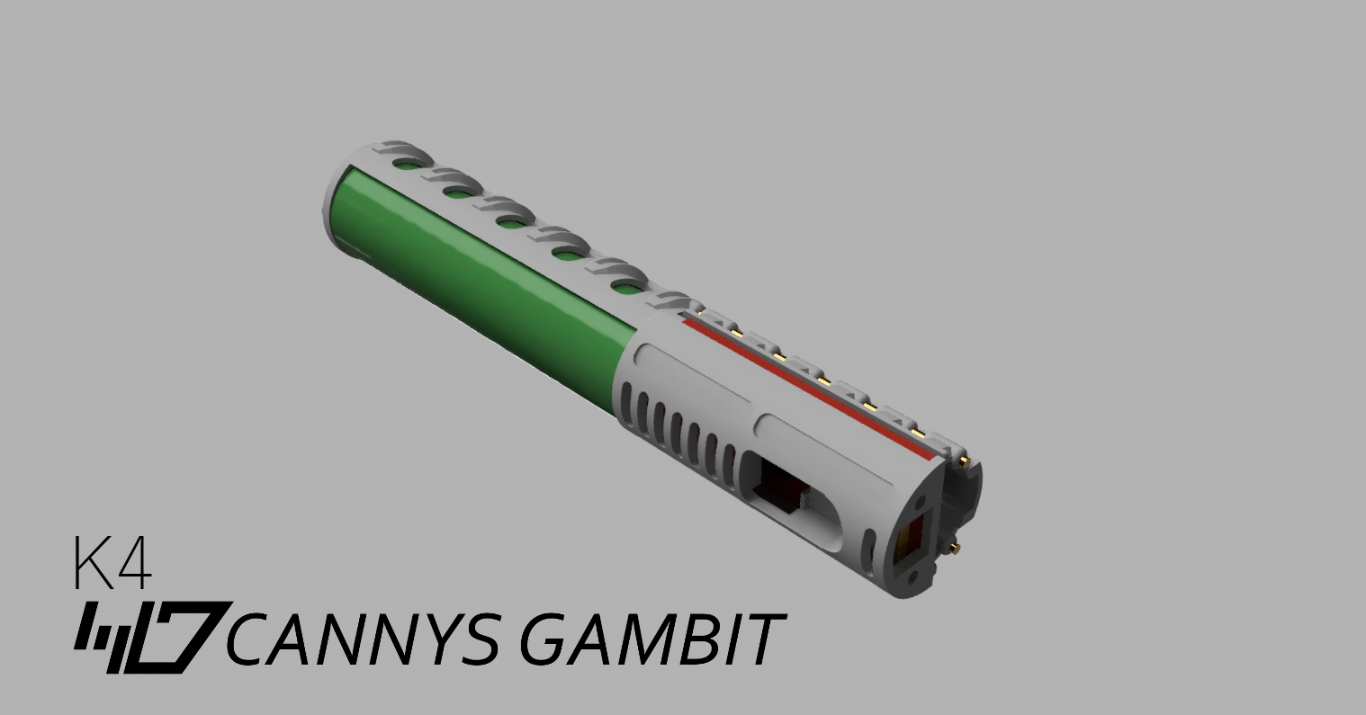 CANNY'S GAMBIT: Obi Wan Kenobi Lightsaber - Internal chassis