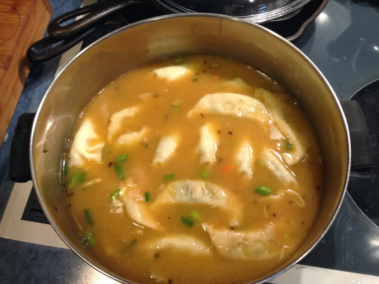 DILYLOPR Cooks: Pot Sticker Miso Soup