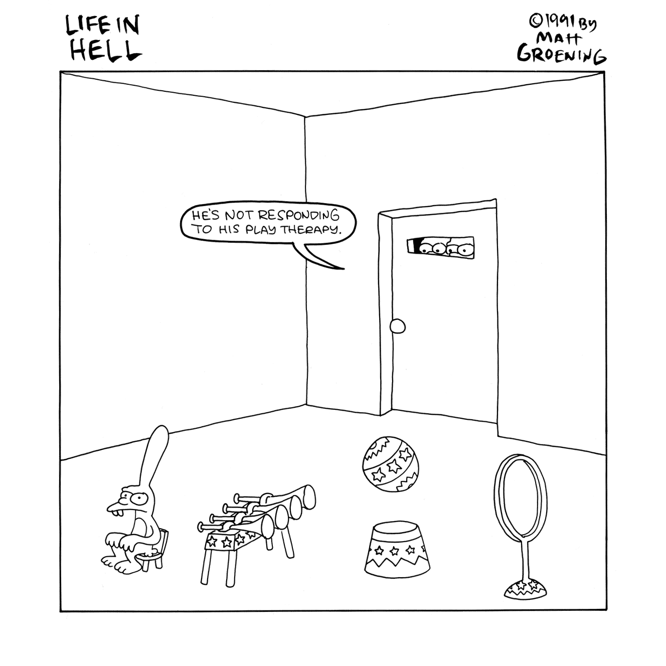 Bongo's Ultimate Life in Hell Archive : Life in Hell 1991 Archive