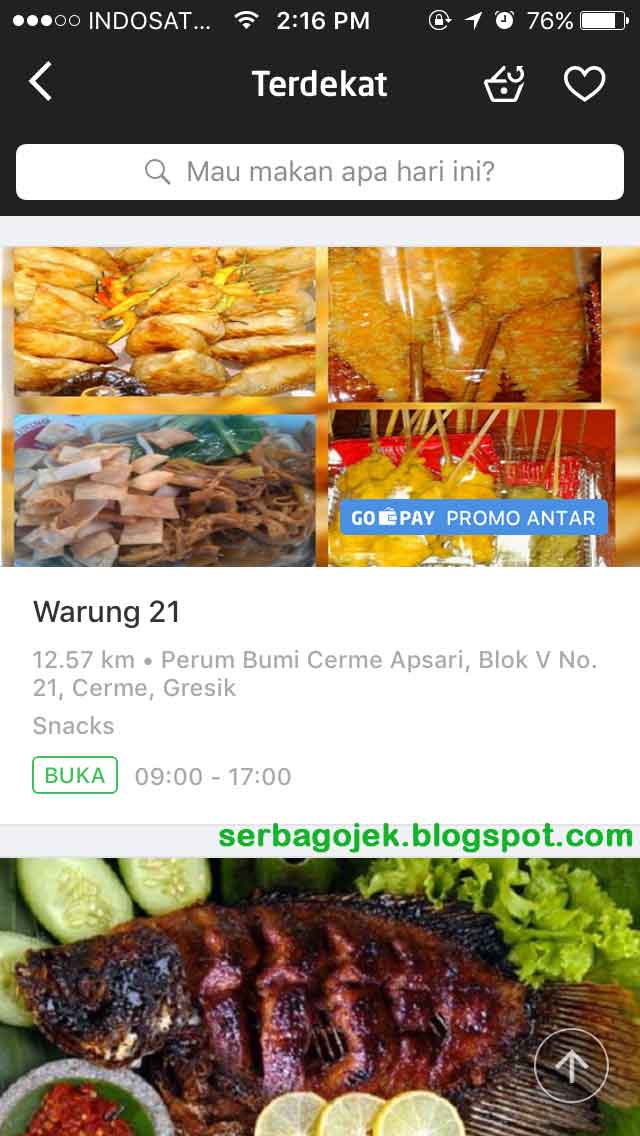 Cara Order Go Food | Pesan Makanan Lewat GoJek