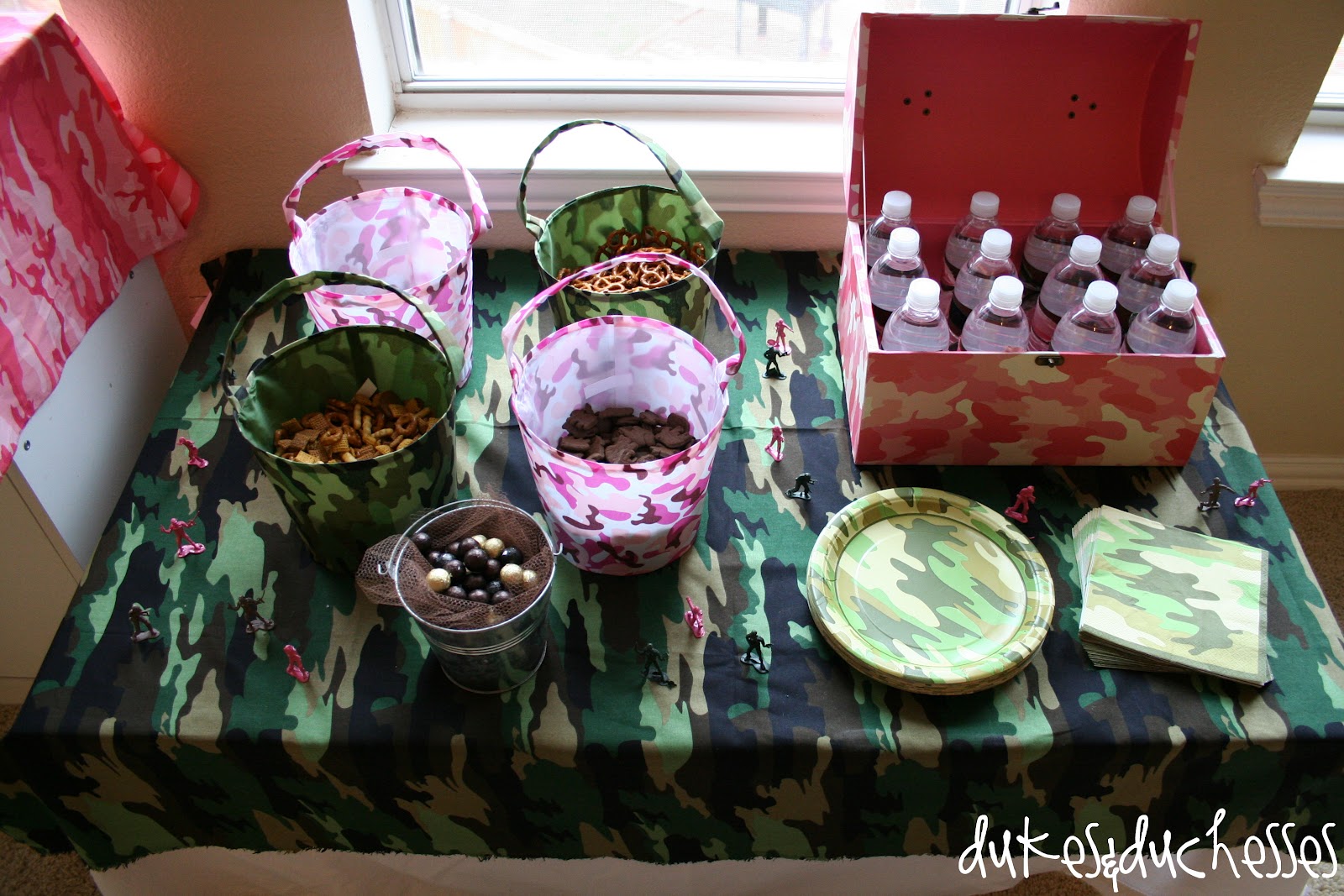 Army / Military Boot Camp Themed Boot Camp Party Idea for Kids