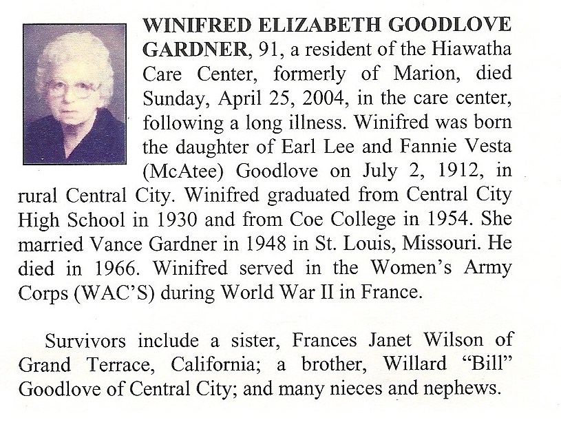 This Day in Goodlove History: This Day in Goodlove History, April 25