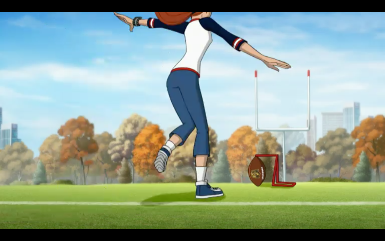 Anime Feet: NFL Rush Zone: Ash Reynolds