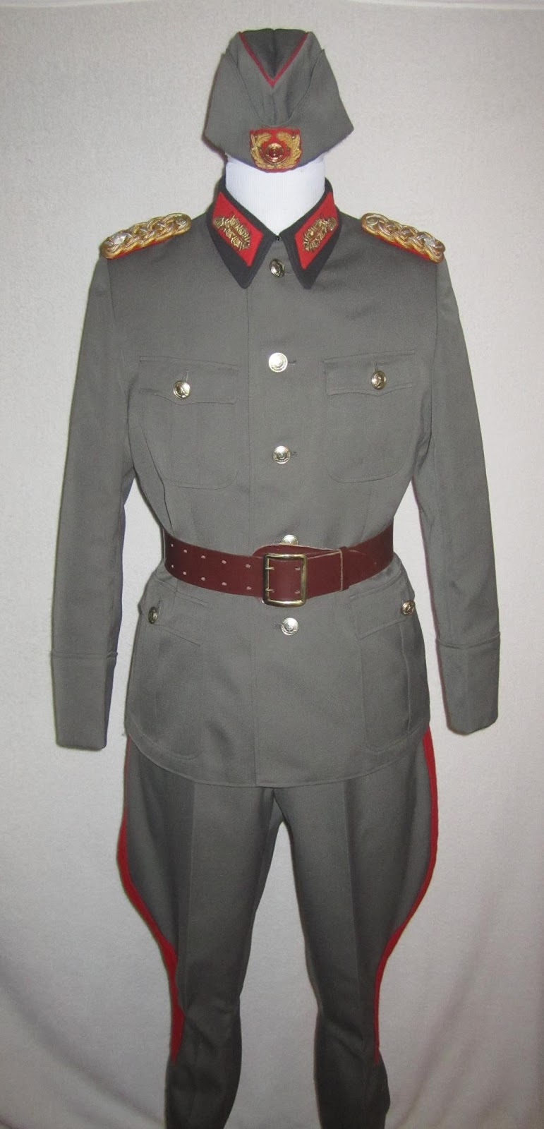 Uniformen der DDR: Generalmajor Felddienstuniform 1966 - 75