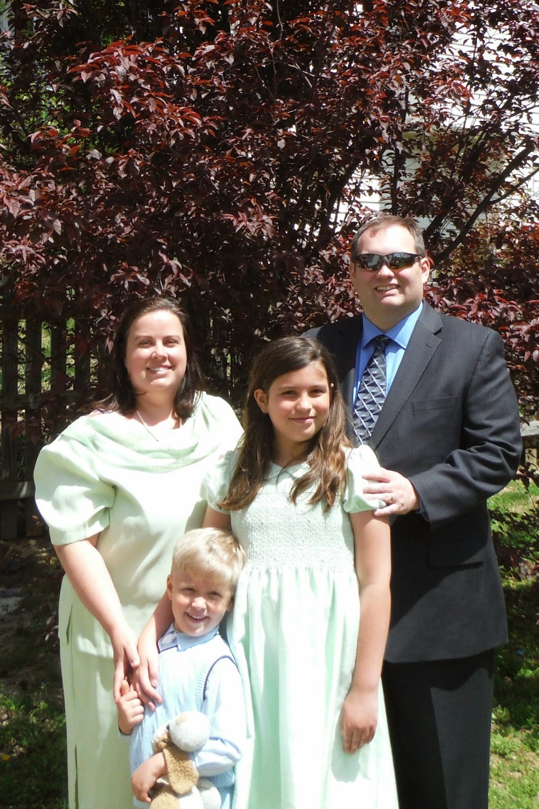 Happy Easter From The Shipley Family - All About Gracie