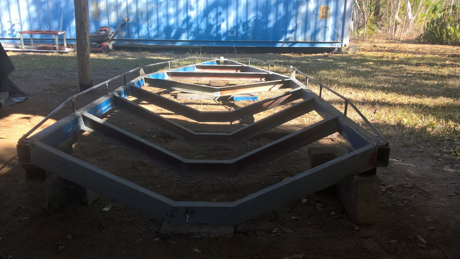 Waterways : Trailer build Ep8_extra frame bracing