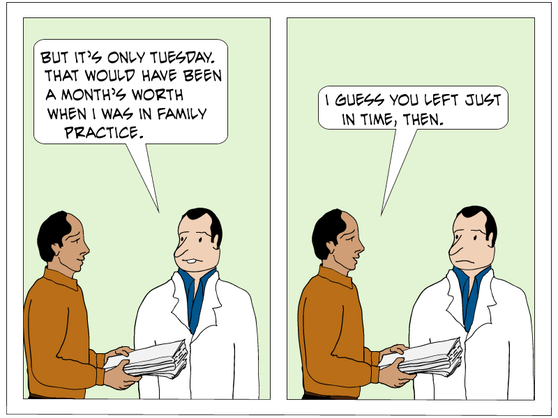The Clinic, a comic : Prior Auth