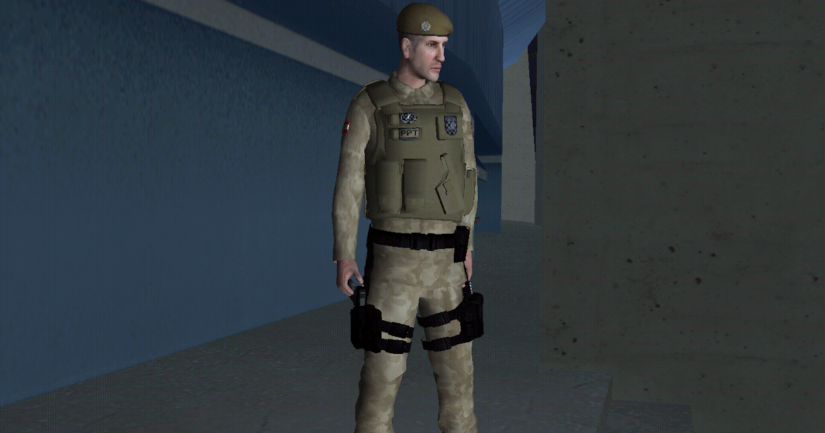 Equipe Tático PMBA: Skin PPT PMSC