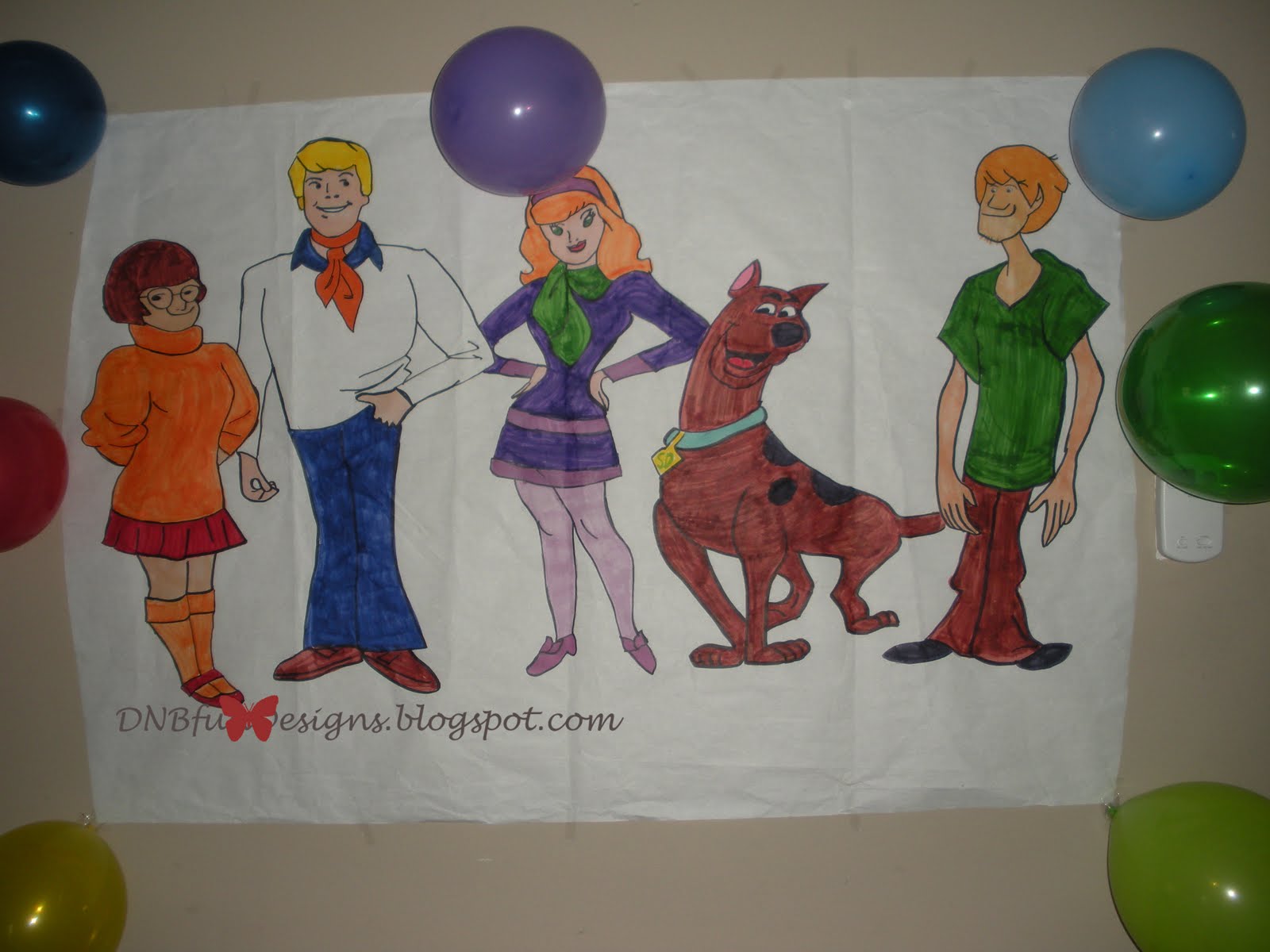 2 Kids,A Hobby and A Clinic: Scooby Doo Decoration
