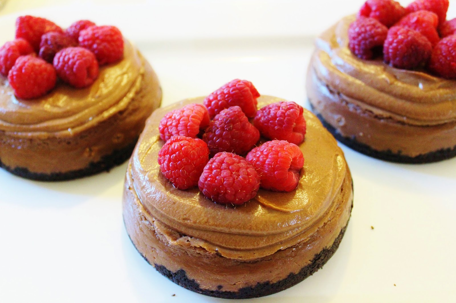 Blog as you Bake: Mini Nutella Cheesecakes
