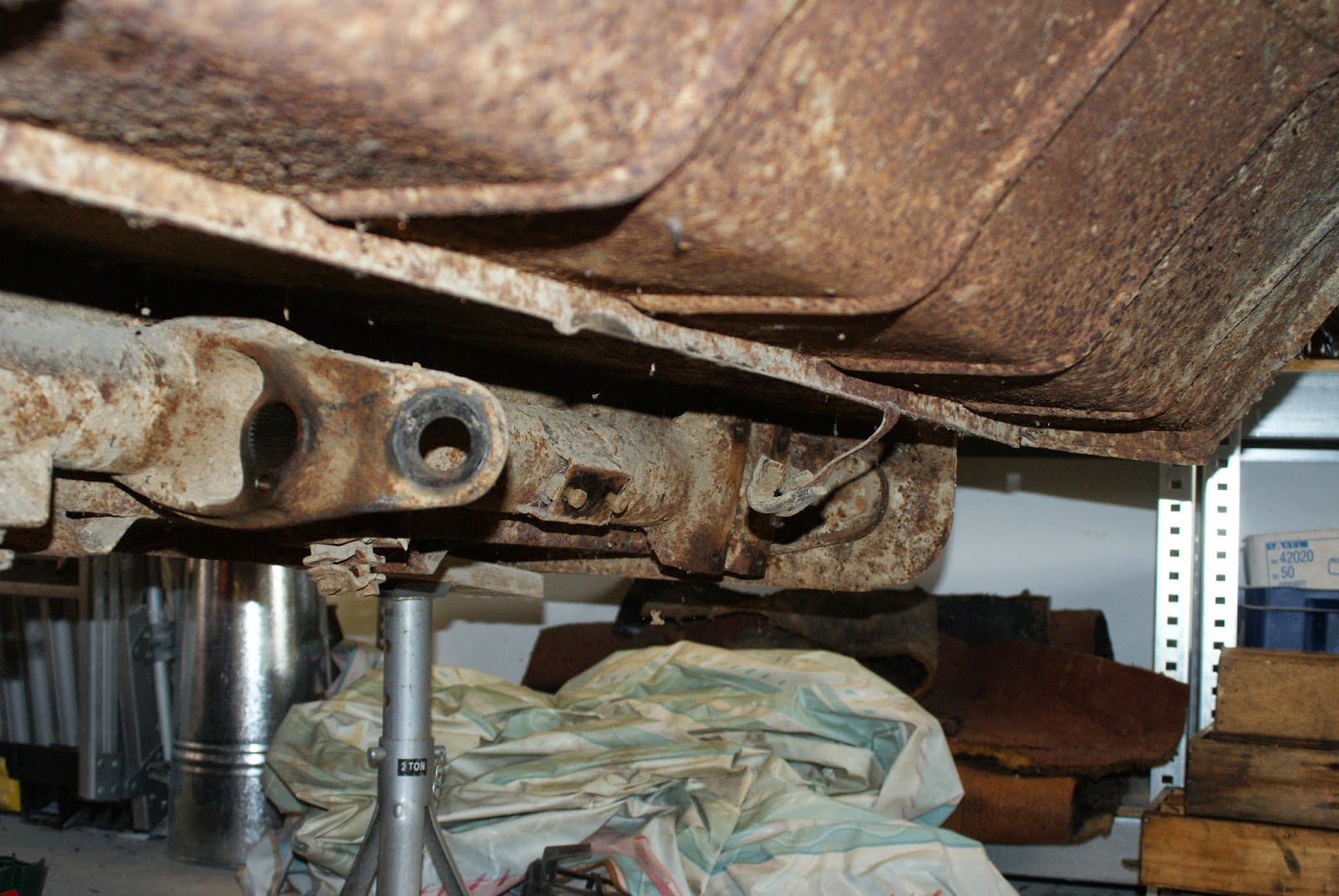 Restauration traction 11 BL de 1953