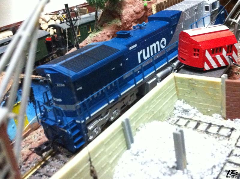 Rede Ferroviária Rio Seco S.A.: Locomotiva AC44i Frateschi Truques C ...