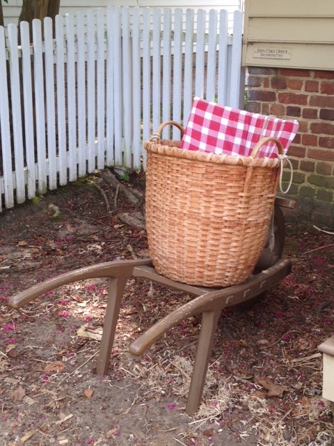 Colonial Quills: Basket Maker at Colonial Williamsburg by Carrie ...