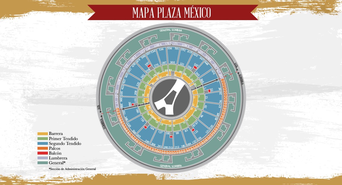 TAUROMAQUIAS: Boletos corrida PLAZA TOROS MEXICO Temporada Grande 2017 ...