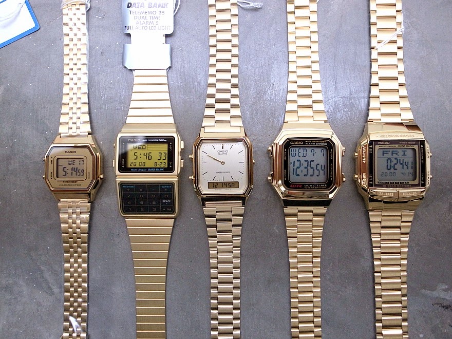 CASIO LA680WG-9, DBC611G-1, AQ230GA-7, A178WG-1, DB360G-9 - Hullabaloo Blog