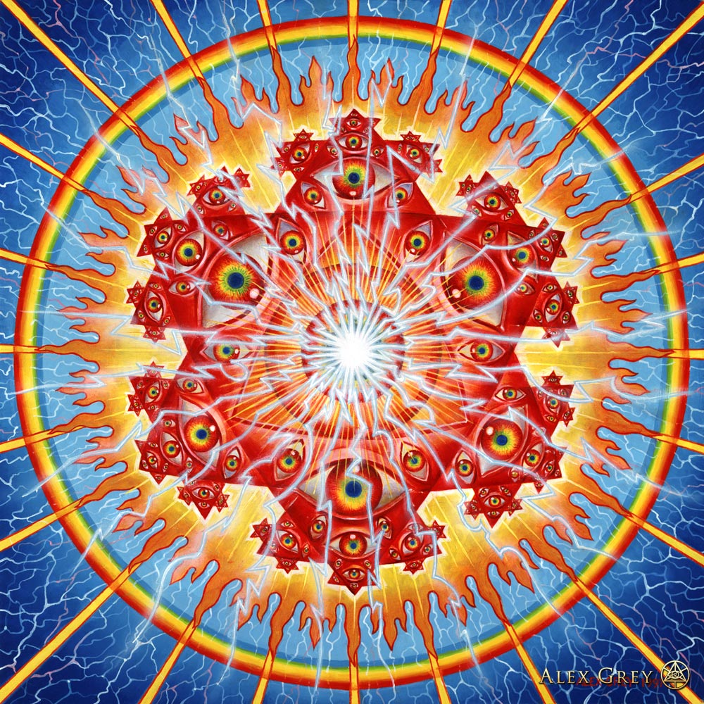 Đạo giác ngộ: ALEX GREY Progress Of The Soul