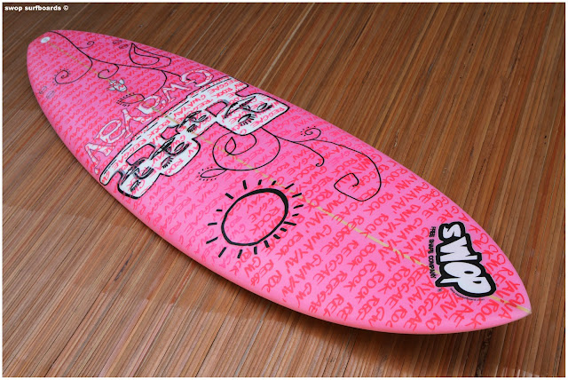 swop surfboards: PINK PARADISE