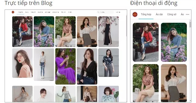 Theme blogspot thư viện ảnh đẹp Photos Gallery
