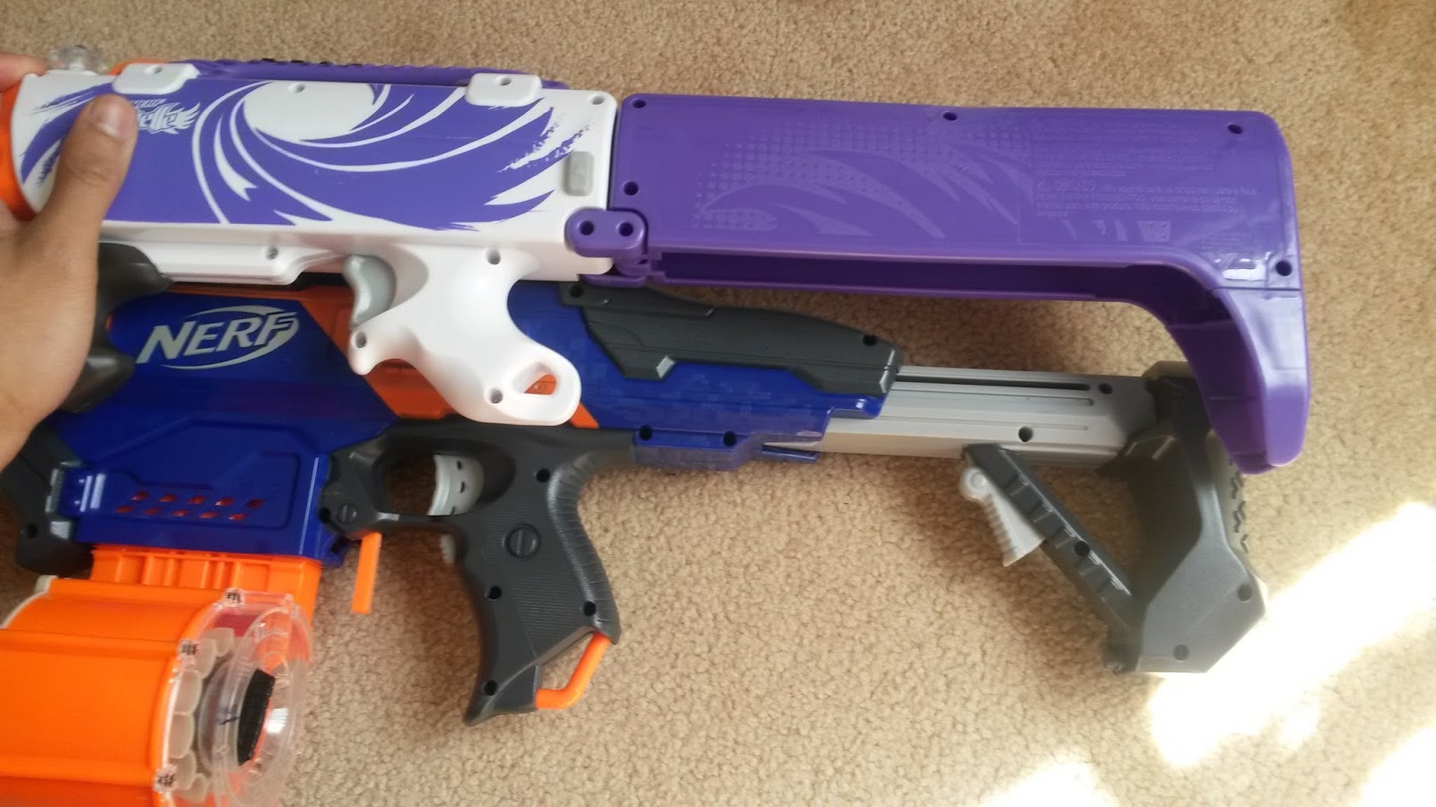Outback Nerf: Review: Nerf Rebelle Secret Shot (grey trigger Aus)