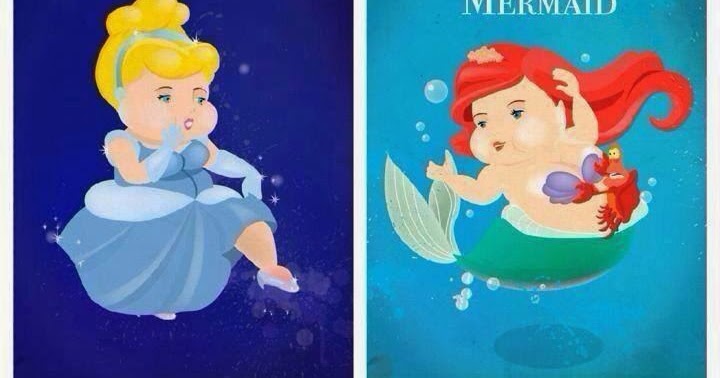 Just In Time: The "OMG" Moment: Fat Disney Princesses