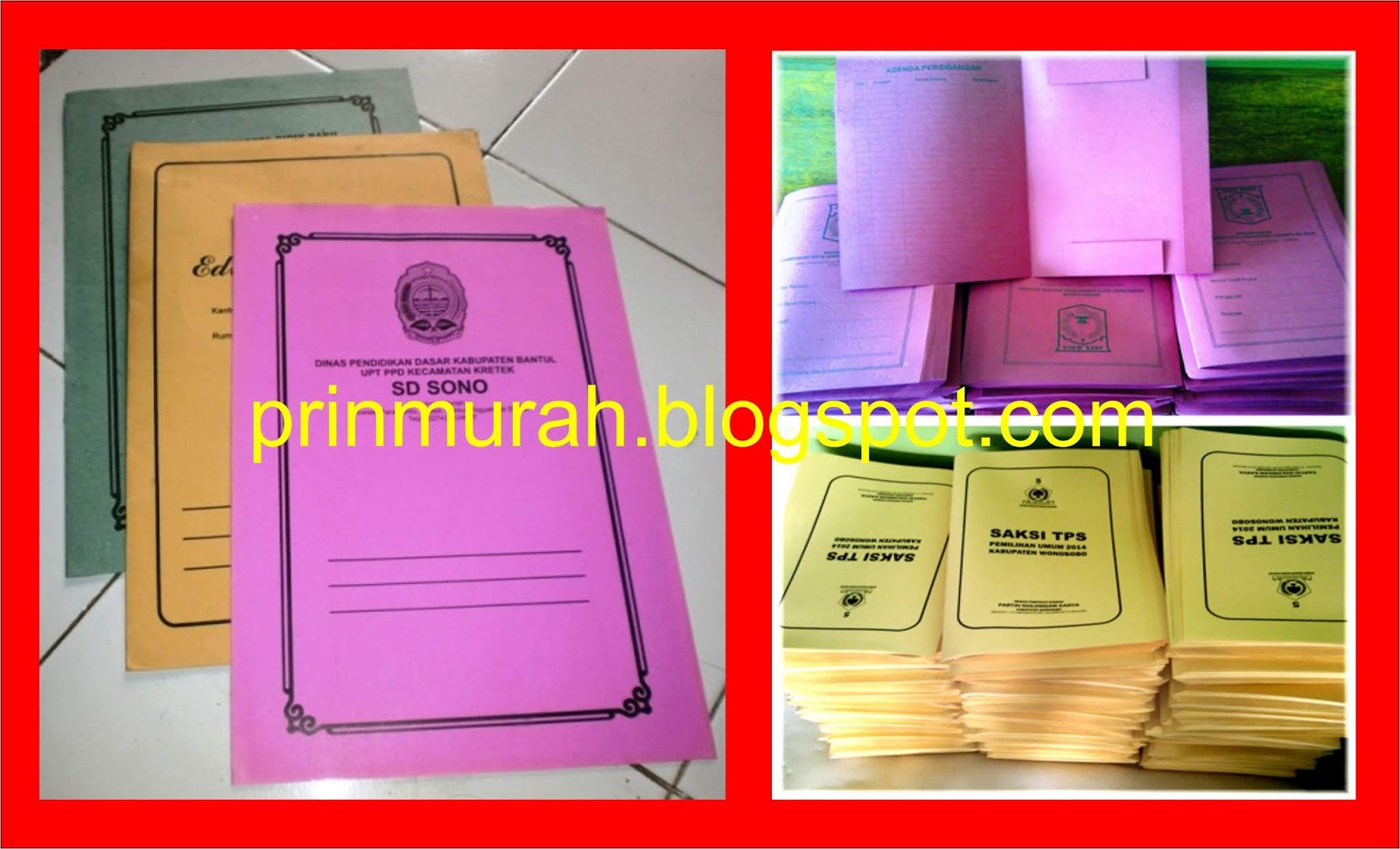 Tempat Cetak Map Murah di Jakarta Timur - Cetak Stopmap Folio murah di ...