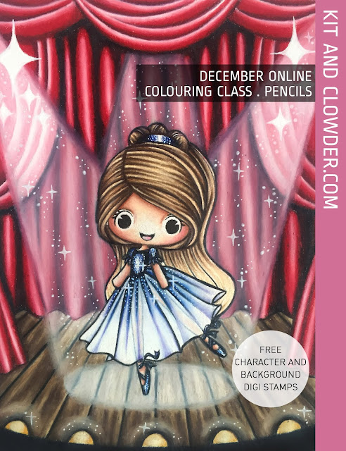 Our December Online Colouring Class is here! - Kit and Clowder Online ...