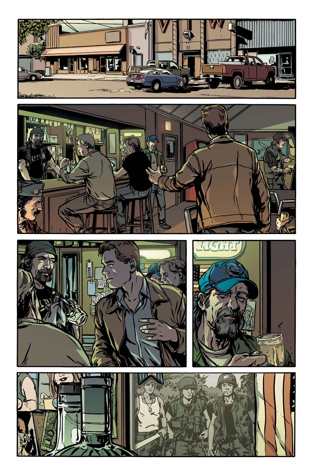 Portfolio Samples of artist Darrin Moore: Colors for Boom! Studios