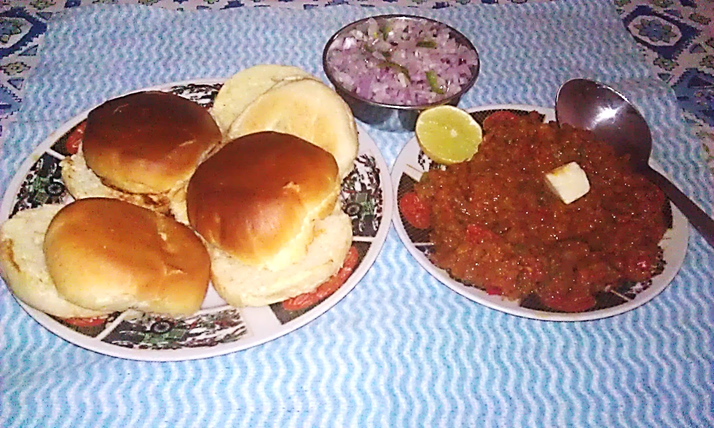 With Love from Mom's Kitchen: Pav Bhaji (Bun Bread With vegetable)