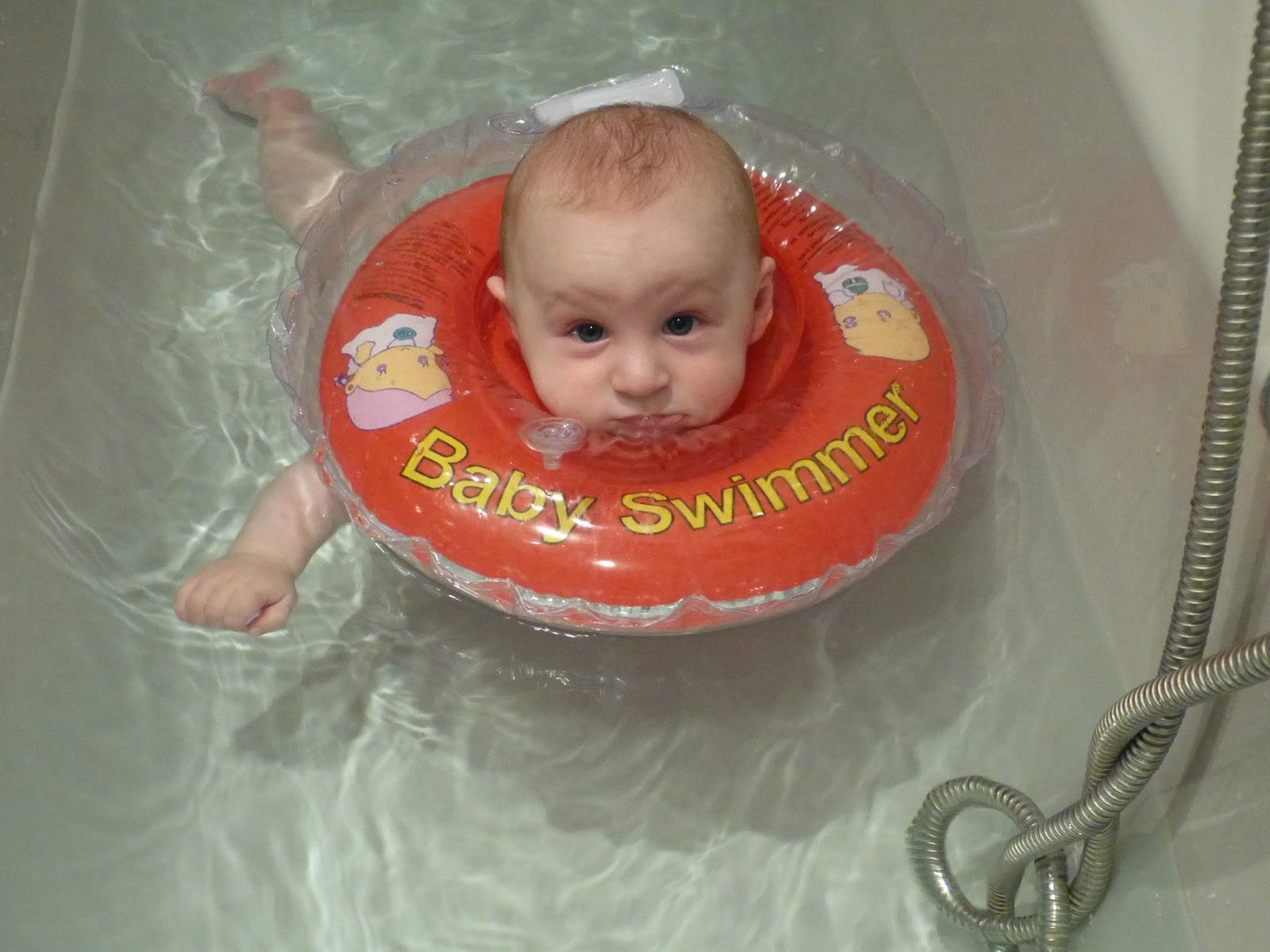 Philipp Alexander: Schwimmen mit meinem "Baby Swimmer"