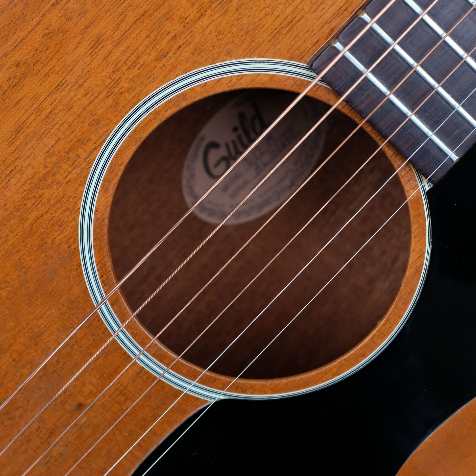 1987 Guild D-17 Dreadnought Guitar