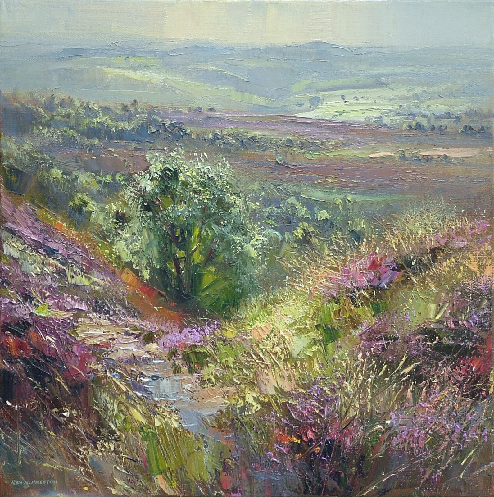 Rex Preston, 1948 | Abstract Landscape painter | Tutt'Art@ | Pittura ...