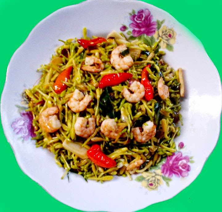 May's Kitchen: Oseng Oseng Bunga Pepaya (kembang kates)