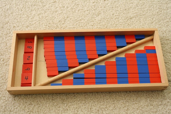Totally Tots: Little Hands-on ABCs and 123s ~ Duplo Montessori Number Rods